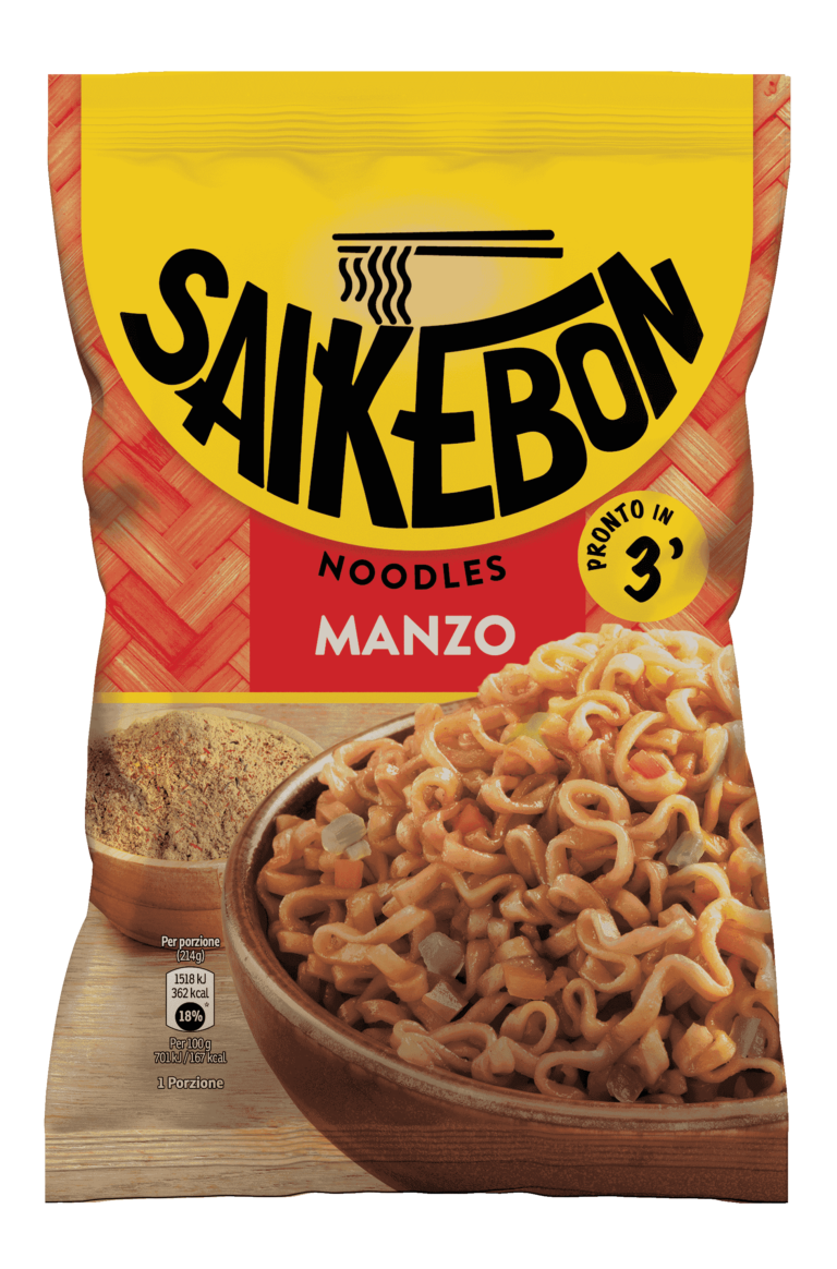 I noodles originali Saikebon che hanno reinventato il modo di mangiare